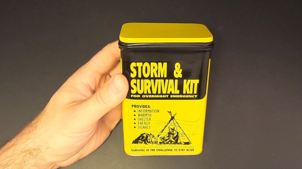 Tacoma Mountain Rescue Storm & Survival Kit - YouTube