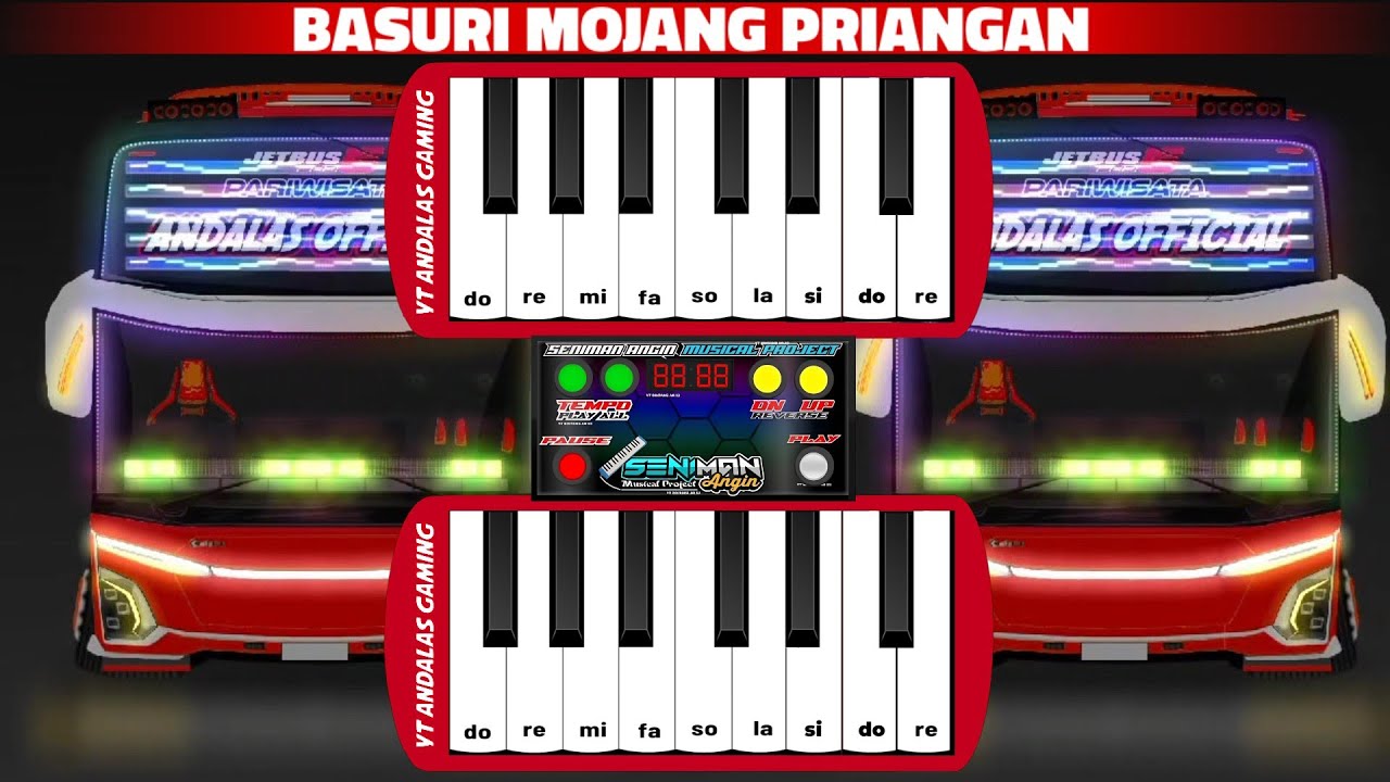 Telolet Basuri Mojang Priangan Modul Seniman Angin Versi Pianika ...