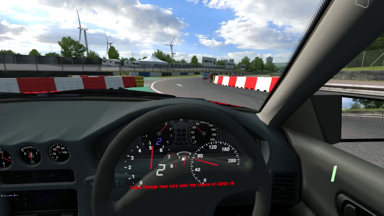 Just some cruising around in Live For Speed VR - YouTube