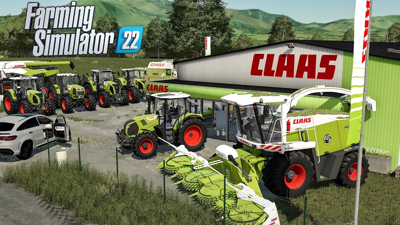 Visiting CLAAS Dealership to get 2 new tractors | Farming Simulator 22 ...
