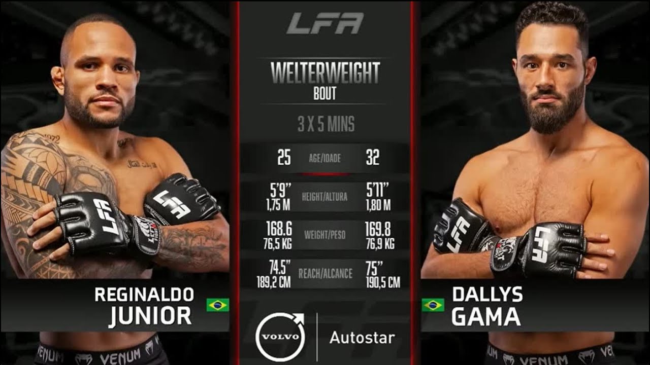 Dallys Gama (MT) x Reginaldo Junior (SP) - LFA 197 - YouTube