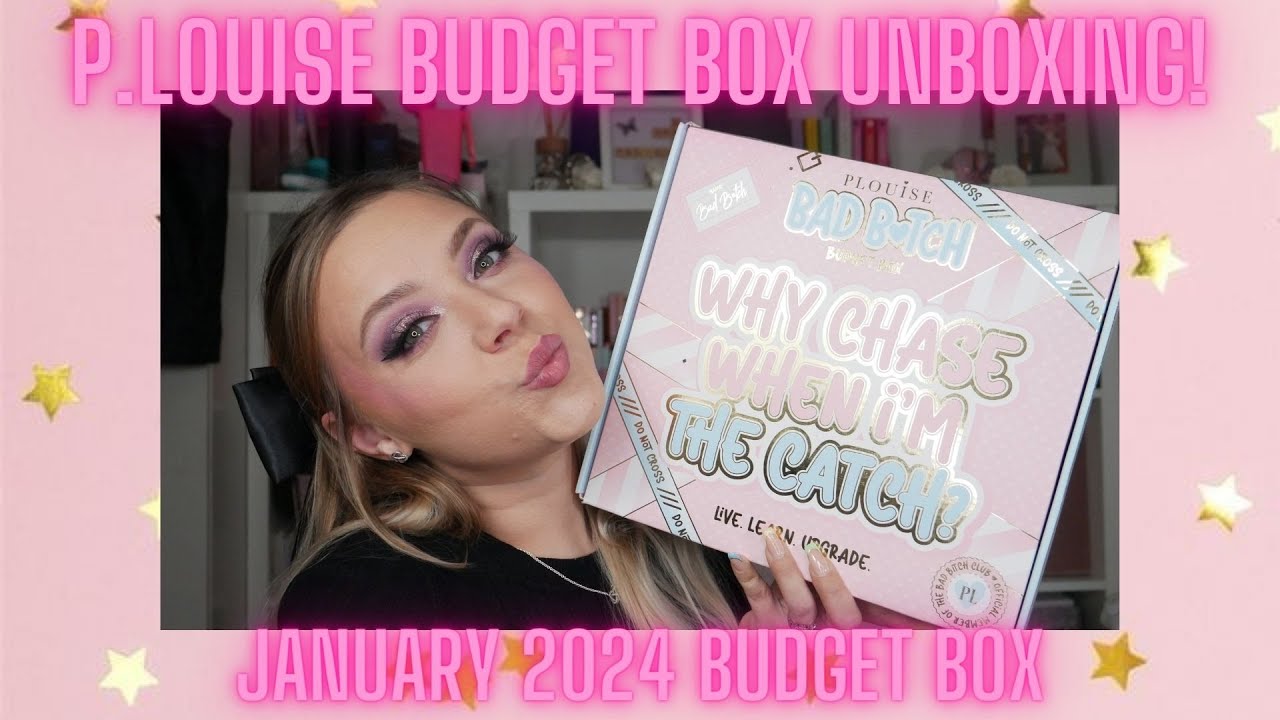 IT'S BUDGET BOX TIME! | P.LOUISE BUDGET BOX UNBOXING | JANUARY 2024 ...