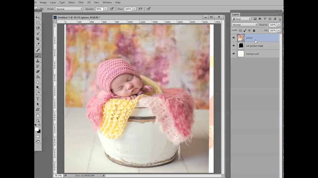 How To Use Photo Masks - YouTube