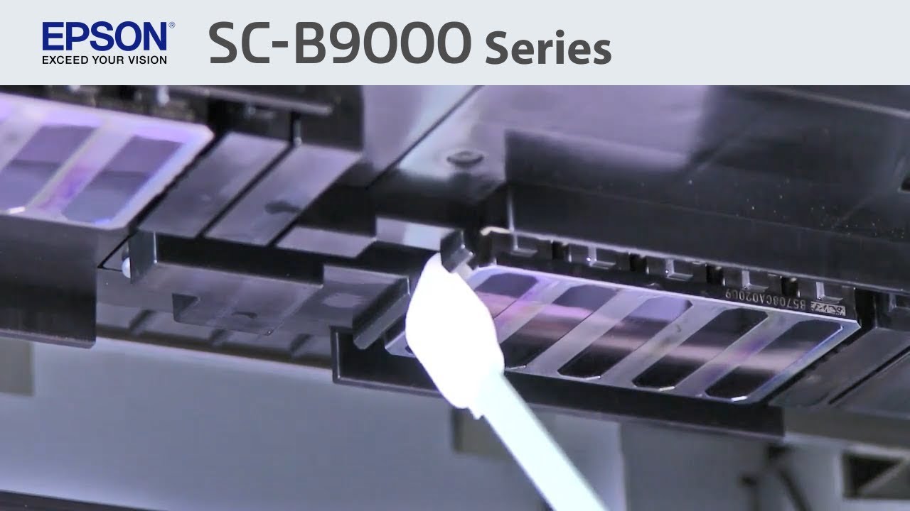 Cleaning Print head/Wiper - YouTube