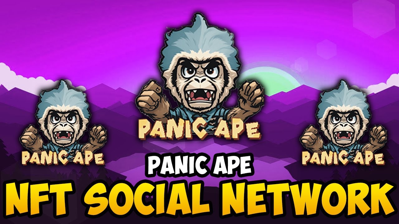 PANIC APE - NEW LAUNCH NFT SOCIAL NETWORK & TOKEN PRESALE (EARN 1% ...
