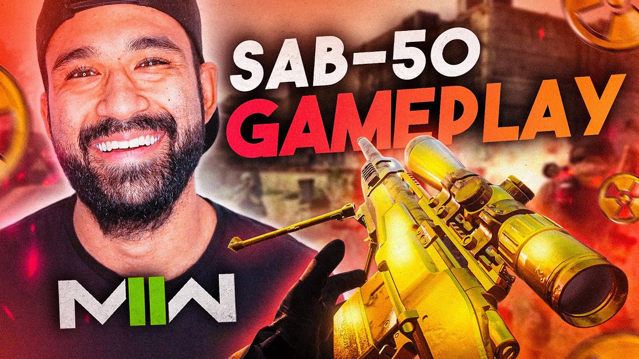 Un gameplay MONSTRUEUX au SAB-50 sur MWII - YouTube
