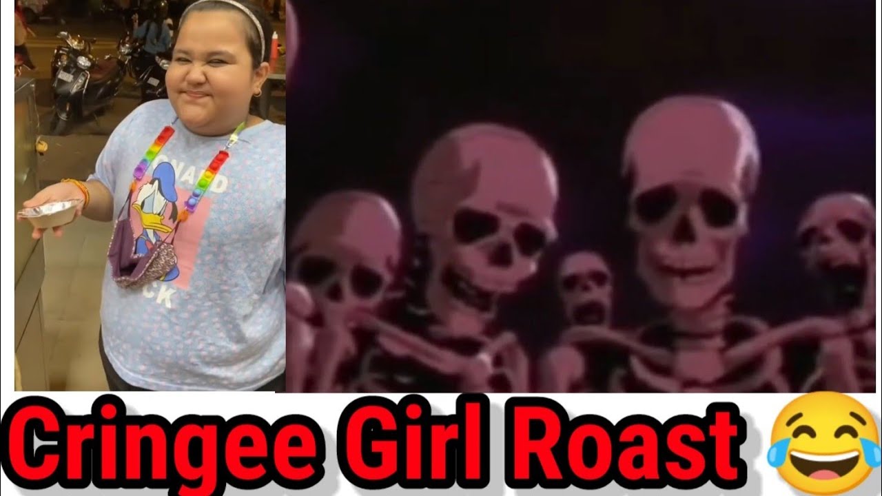 Skeleton Roasted Cringee Girl😂||2win Gamers - YouTube