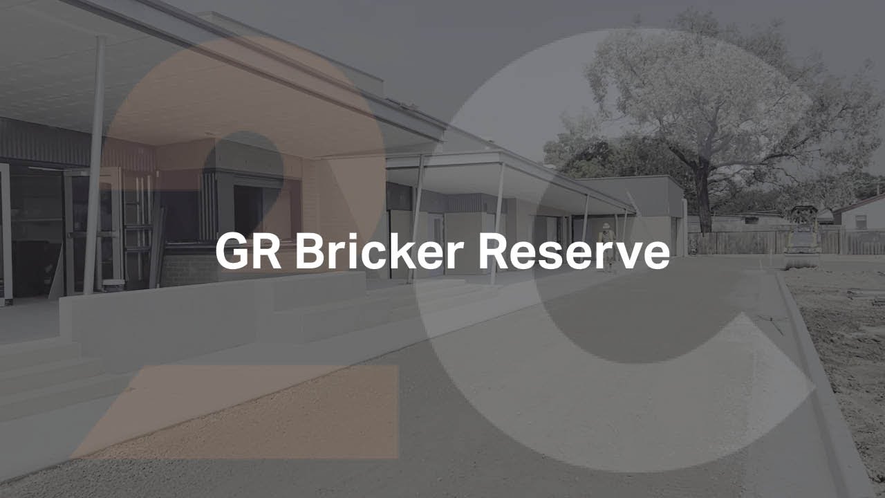 GR Bricker Reserve - Project Update - YouTube