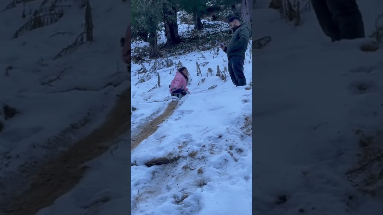 Watching the snow ️ ⛄️ ️ ️☃️ - YouTube