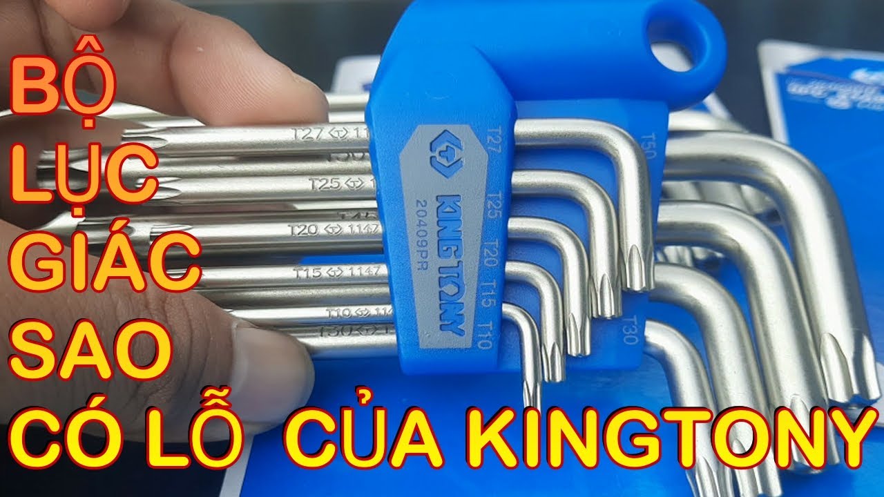 BỘ LỤC GIÁC SAO CÓ LỖ CỦA KINGTONY 20419PR VÀ 20409PR - YouTube