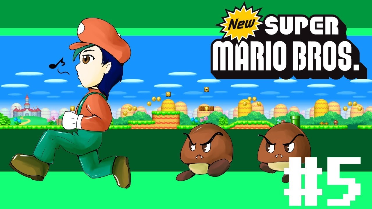 New Super Mario Bros Part 5 - Nothing But Blue Shells - YouTube
