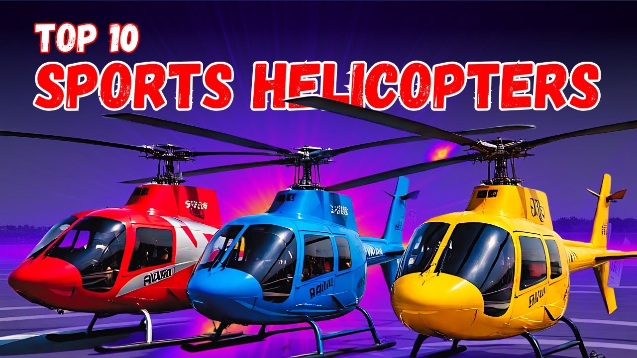 Top 10 Sports helicopters | Top 5ology - YouTube