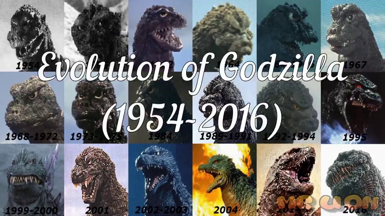Evolution of Godzilla roars - YouTube
