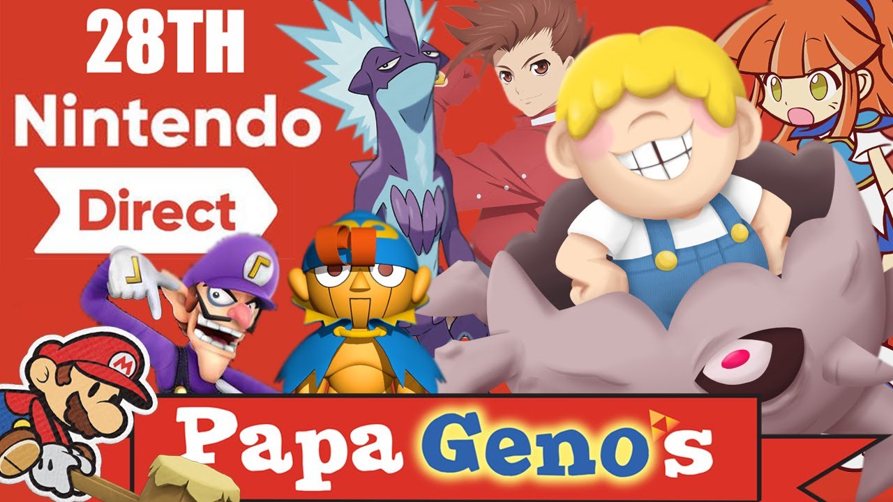 Nintendo Direct Countdown to August 28th - PapaGenos - YouTube