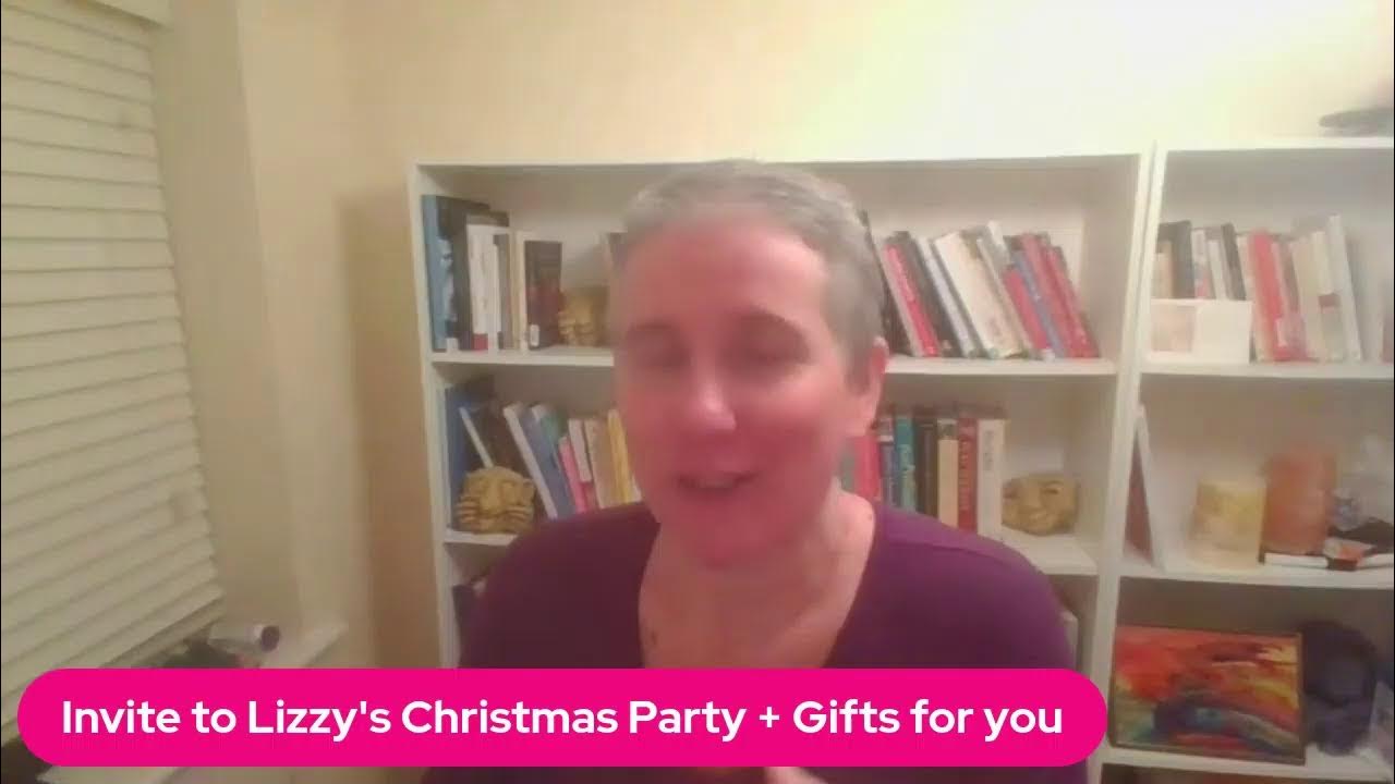 An invite to Lizzy's Christmas Party - and gifts galore - YouTube