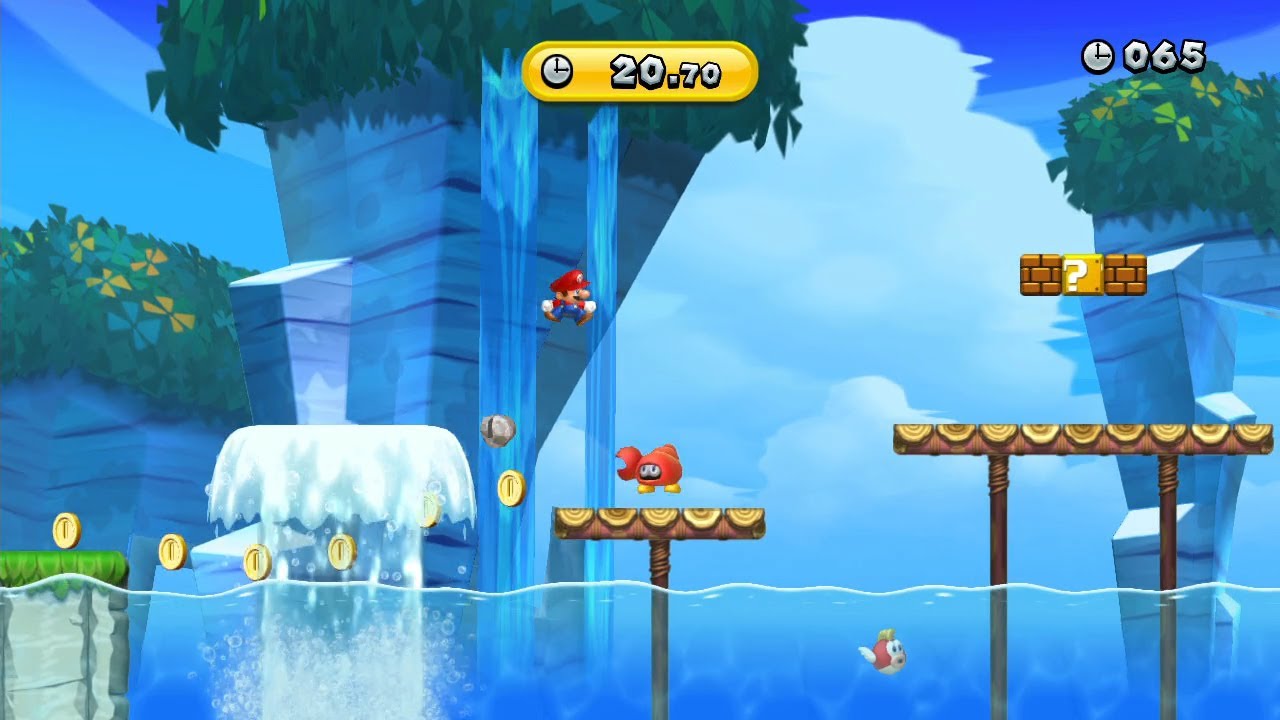 New Super Mario Bros. U -- Huckit Hustle (Gold Medal) - YouTube