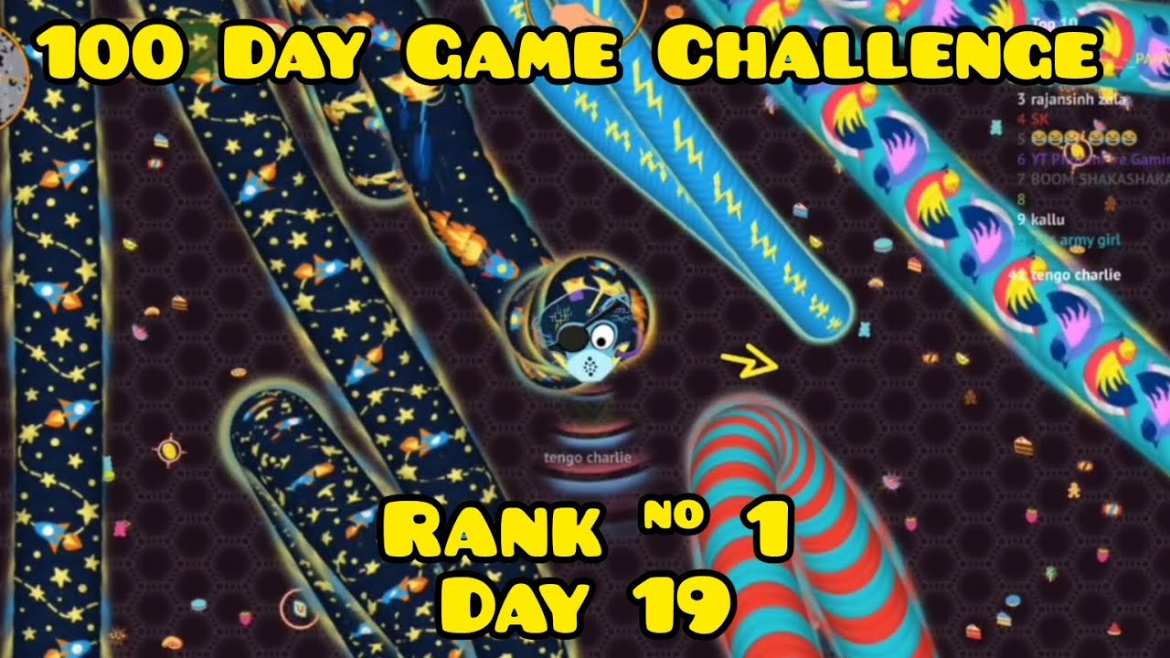 100 Days Warmate.io Gameplay Challenge Day19 💪|| Finally Rank #1 ...