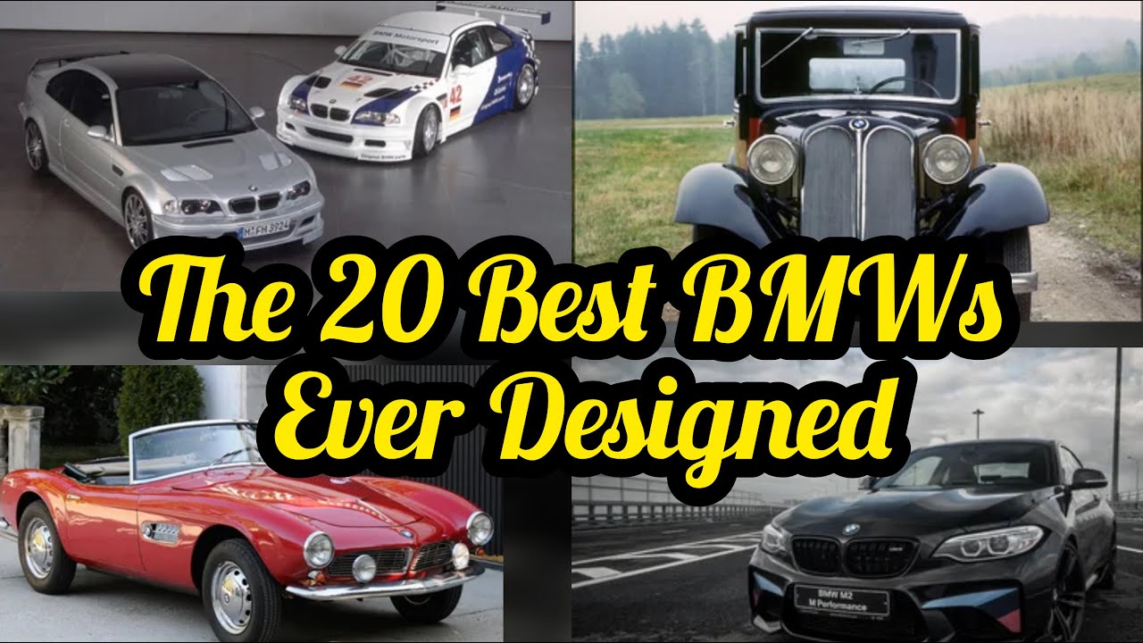 The 20 Best BMWs Ever Designed - YouTube