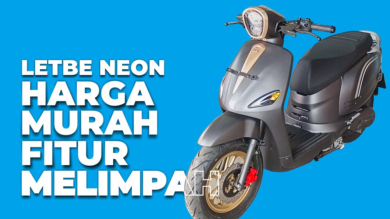MOTOR MURAH FITUR MELIMPAH ‼️ WMOTO LETBE NEON - YouTube