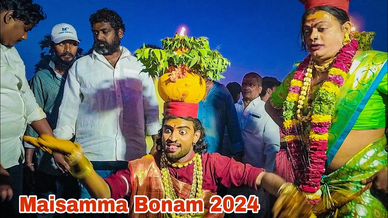 Bonam Dance at ramannapet 😱😱 2024 || Maisamma Bonam power full dance ...
