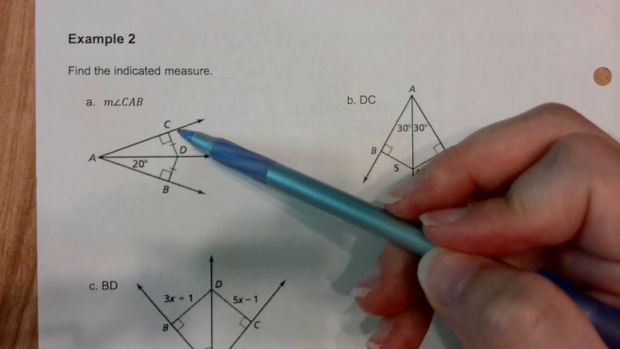 Geometry Lesson 6.1 - YouTube