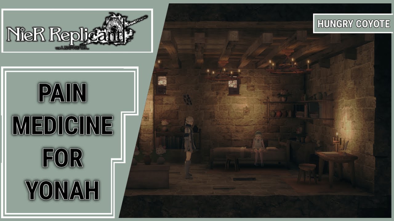 Nier Replicant - How to Get the Pain Medicine for Yonah (Shaman Fish ...