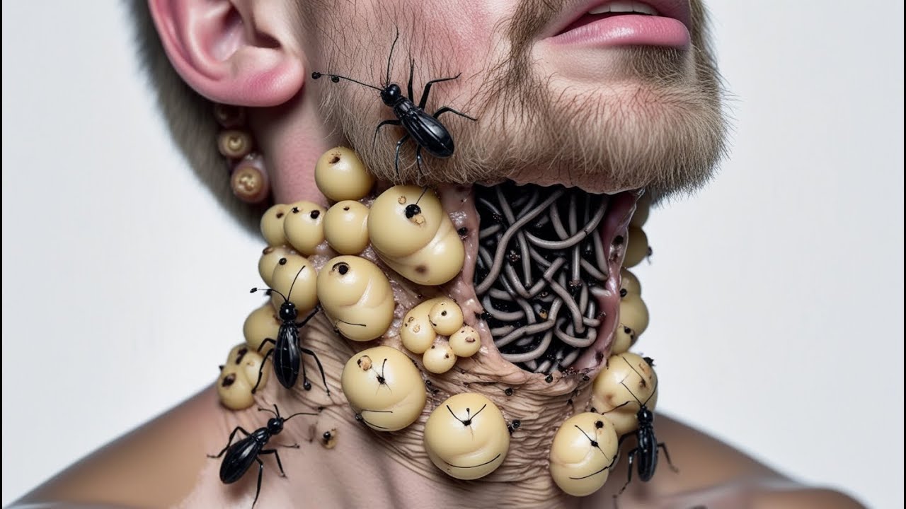 Asmr Infected With Worms, Pustules & Bees Cleaning | severely injured animation - YouTube