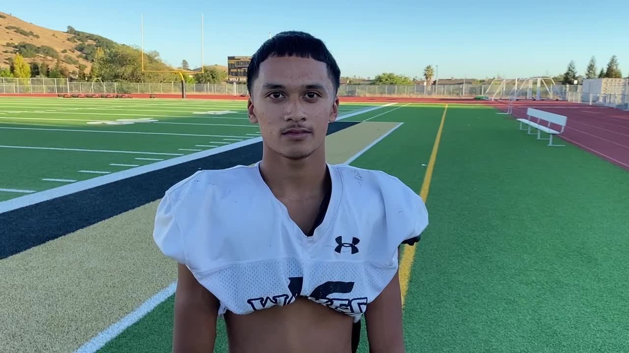 Watch Now: American Canyon High senior Elijah De Vera, who had a key ...