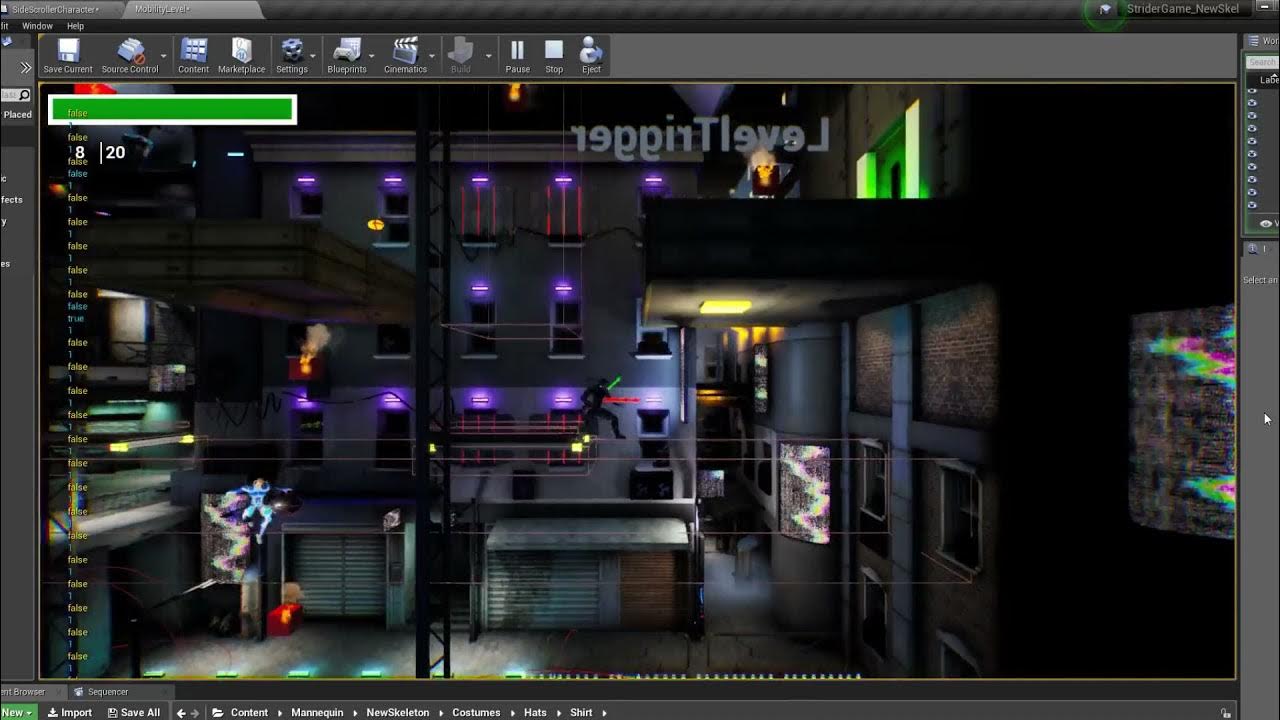 UE4 Sidescroller DevLog-1 - YouTube