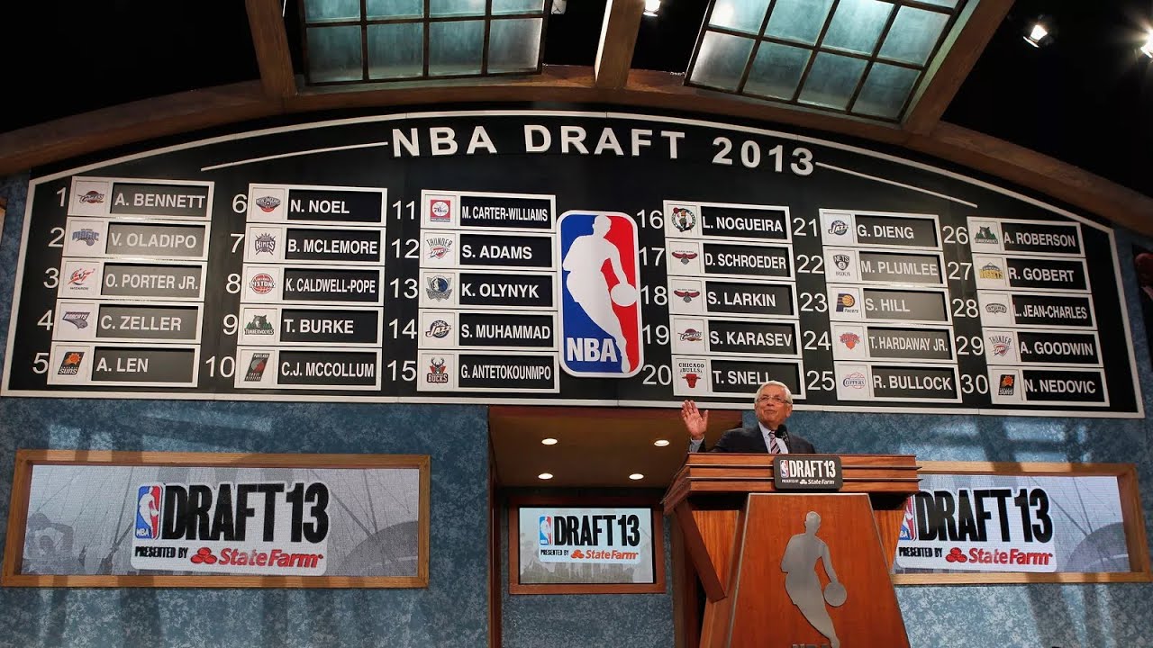 2013 NBA Draft (Picks 1-10) - YouTube