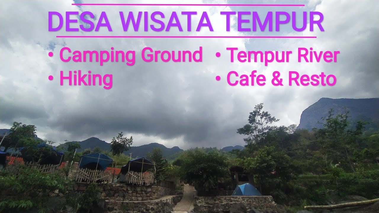 Wisata Alam Di Desa Tempur Jepara - YouTube