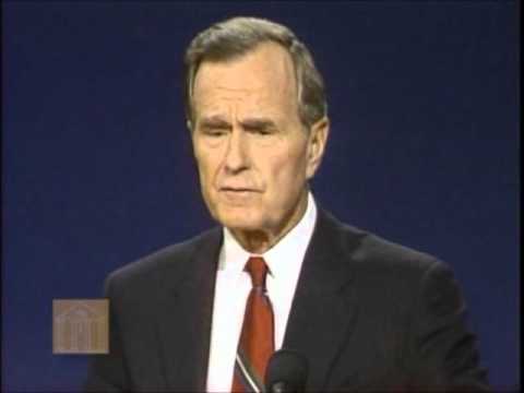 Clinton-Bush Oct. 11, 1992 Debate - Character - YouTube