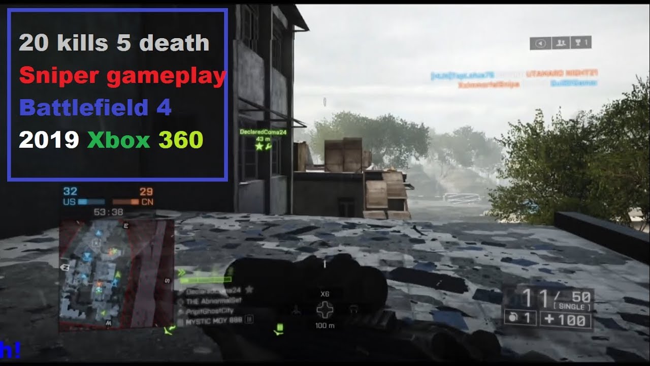 Battlefield 4 in 2019 on Xbox 360 - YouTube
