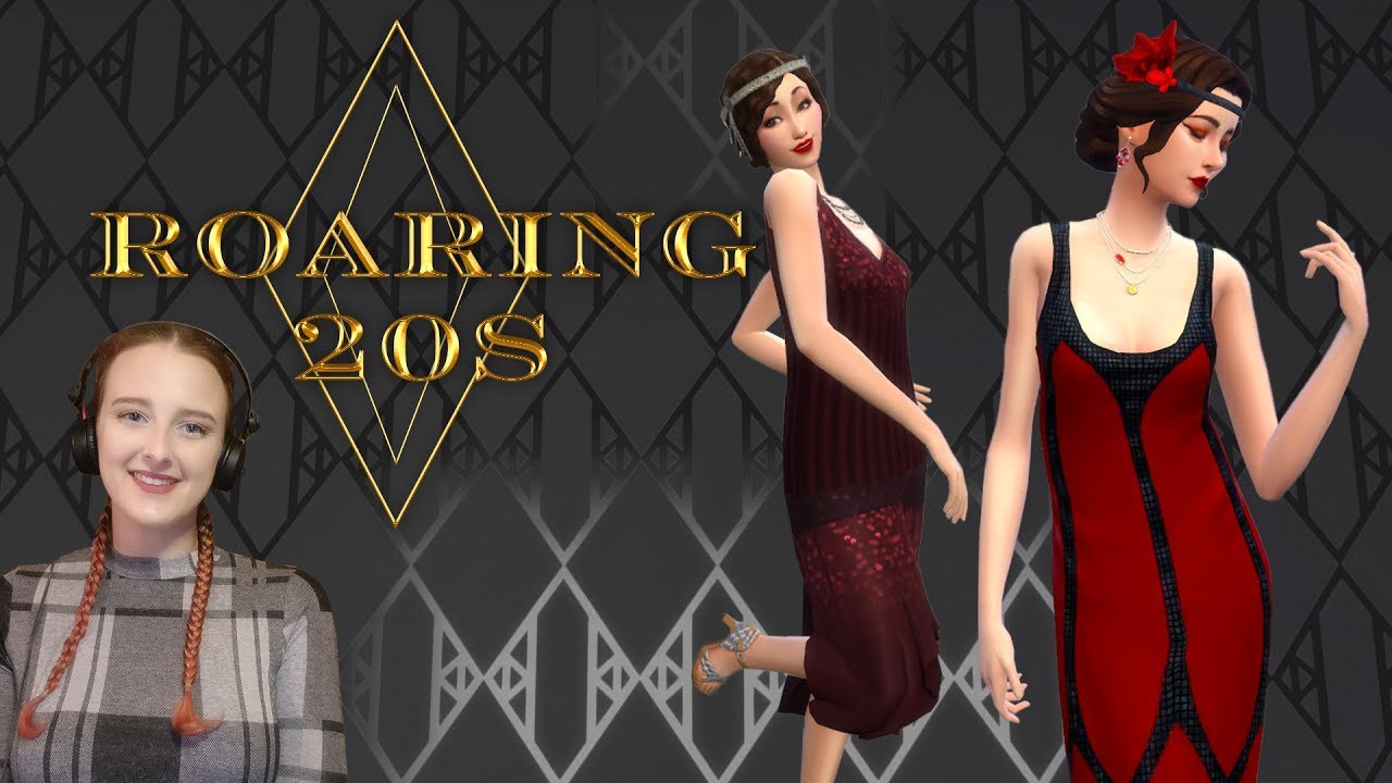 ROARING 20s // The Sims 4: CAS - YouTube