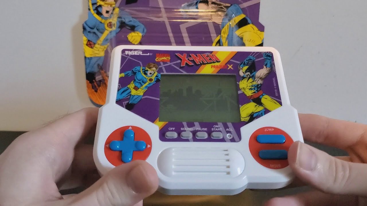 Tiger Handheld Electronics X-men review - YouTube