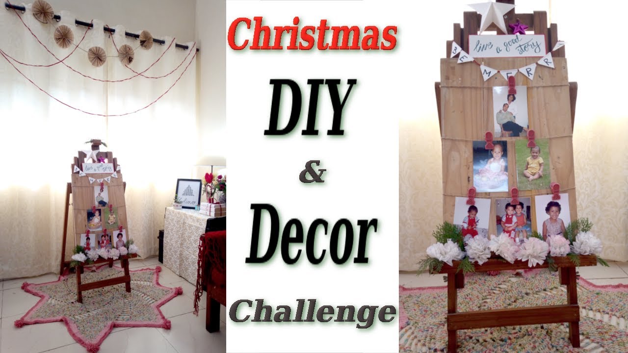 Christmas DIY & Decor Challenge hosted by The DIY Mommy - YouTube
