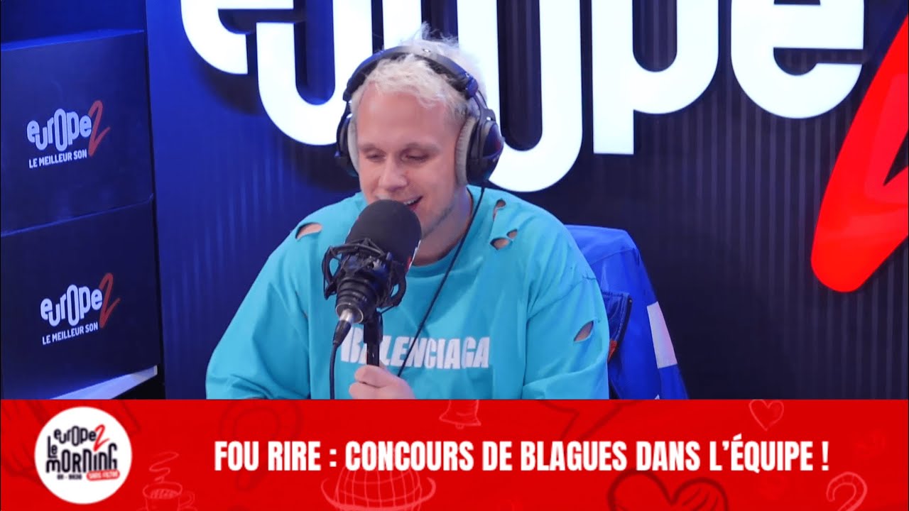 FOU RIRE : Concours de blagues dans l’équipe ! - Le Morning Sans Filtre ...