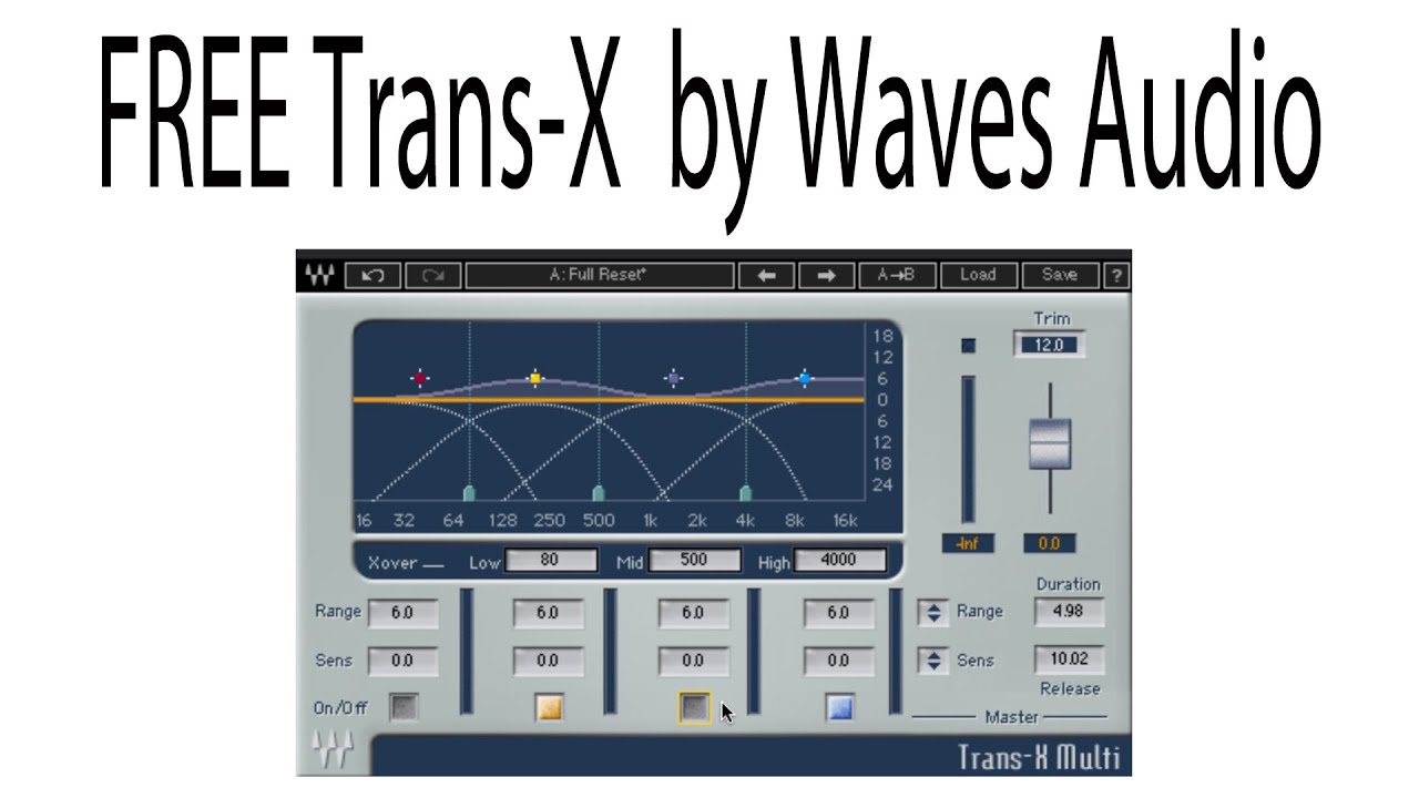 LIMITED TIME FREE Trans-X by Waves Audio - YouTube