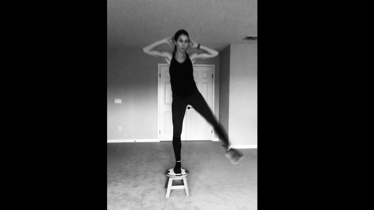 Stool workout - YouTube