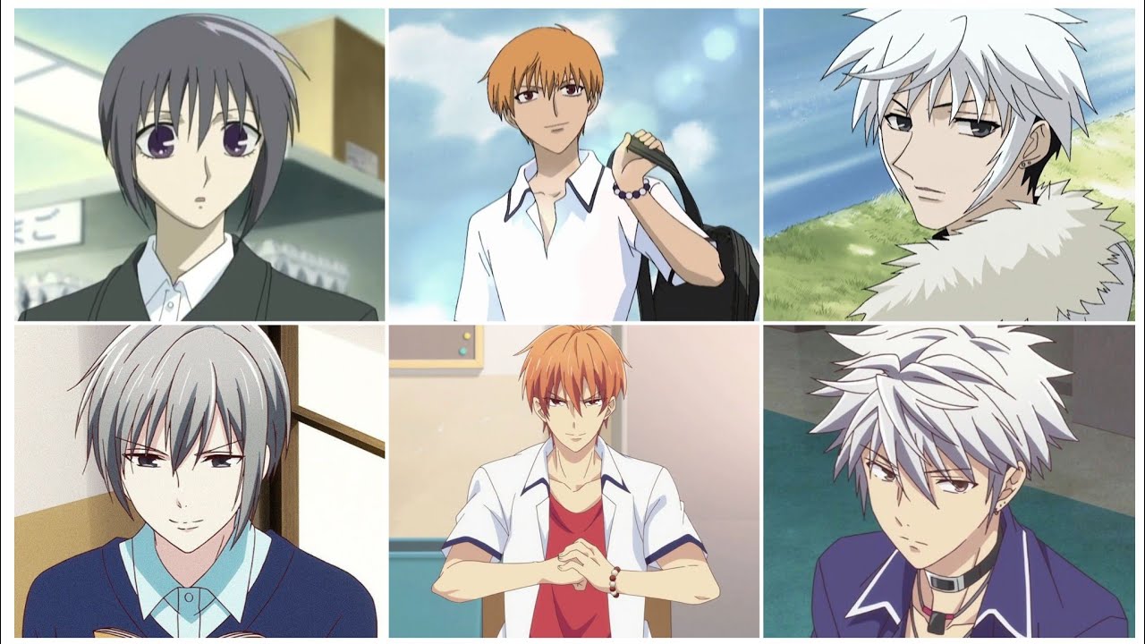 Fruits Basket Characters 2001 Vs 2019 - YouTube