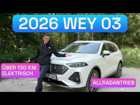 2026 GWM Wey 03 AWD PHEV: Warum nicht mal Shopping außerhalb der Komfortzone? - Autophorie