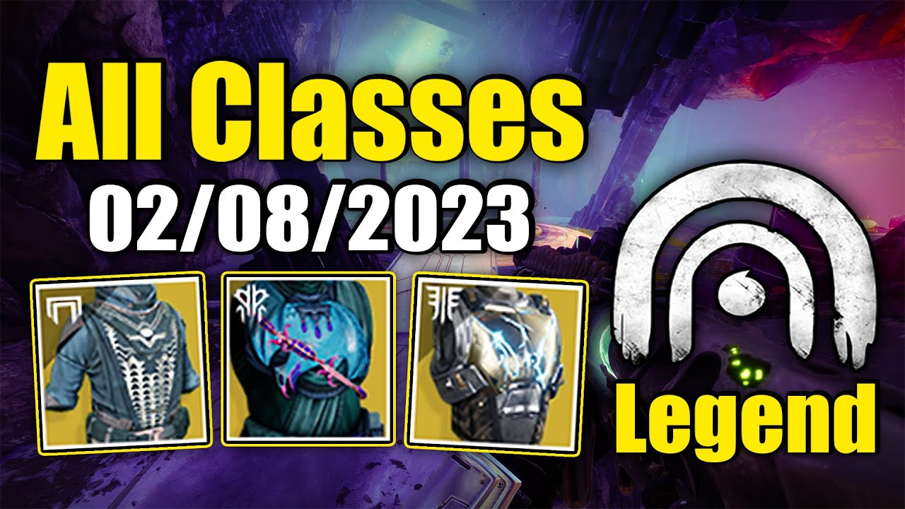 LEGEND LOST SECTOR TODAY - EXOTIC CHEST ARMOR "ALL CLASSES" 02/08/2023 ...