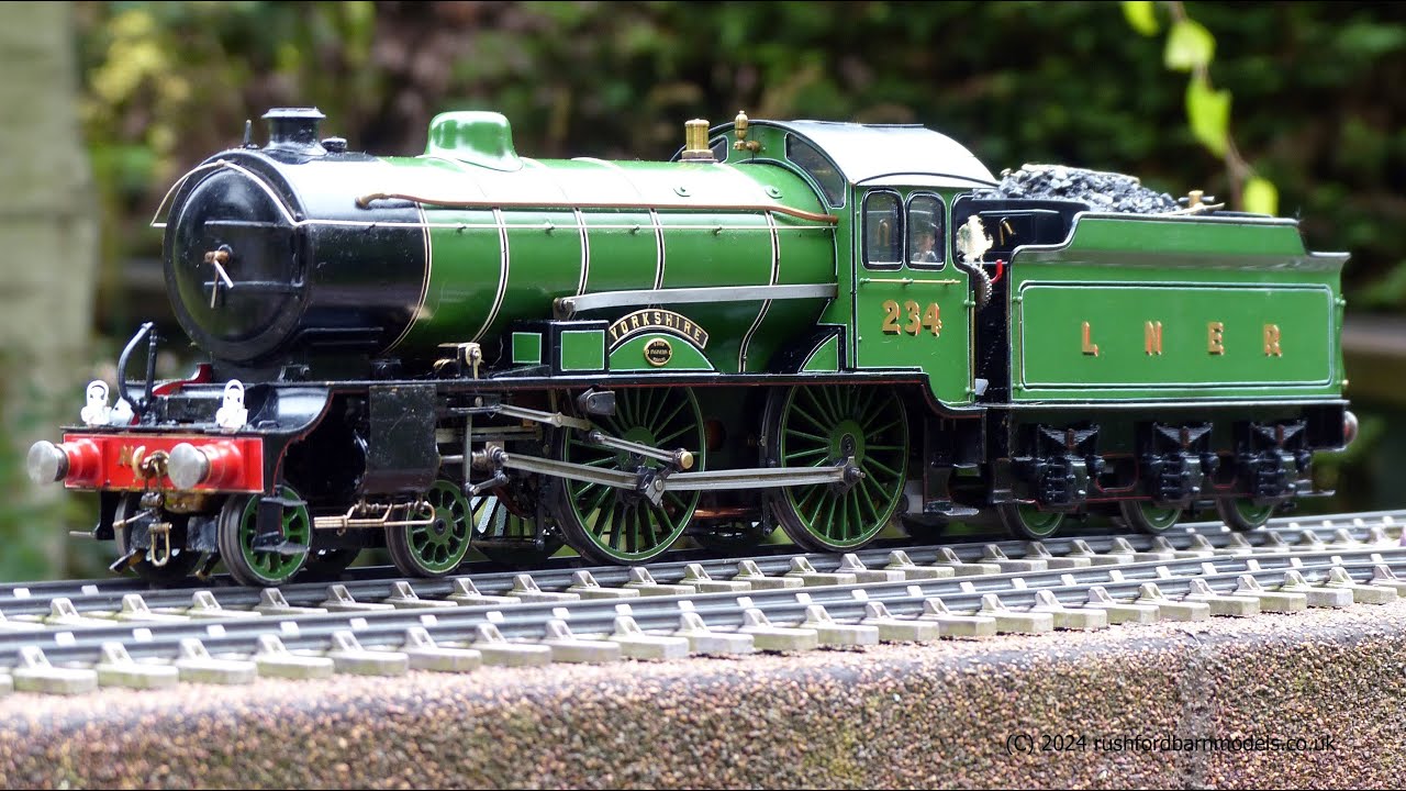 Gauge 1 Live Steam LNER D49 "Yorkshire" - YouTube