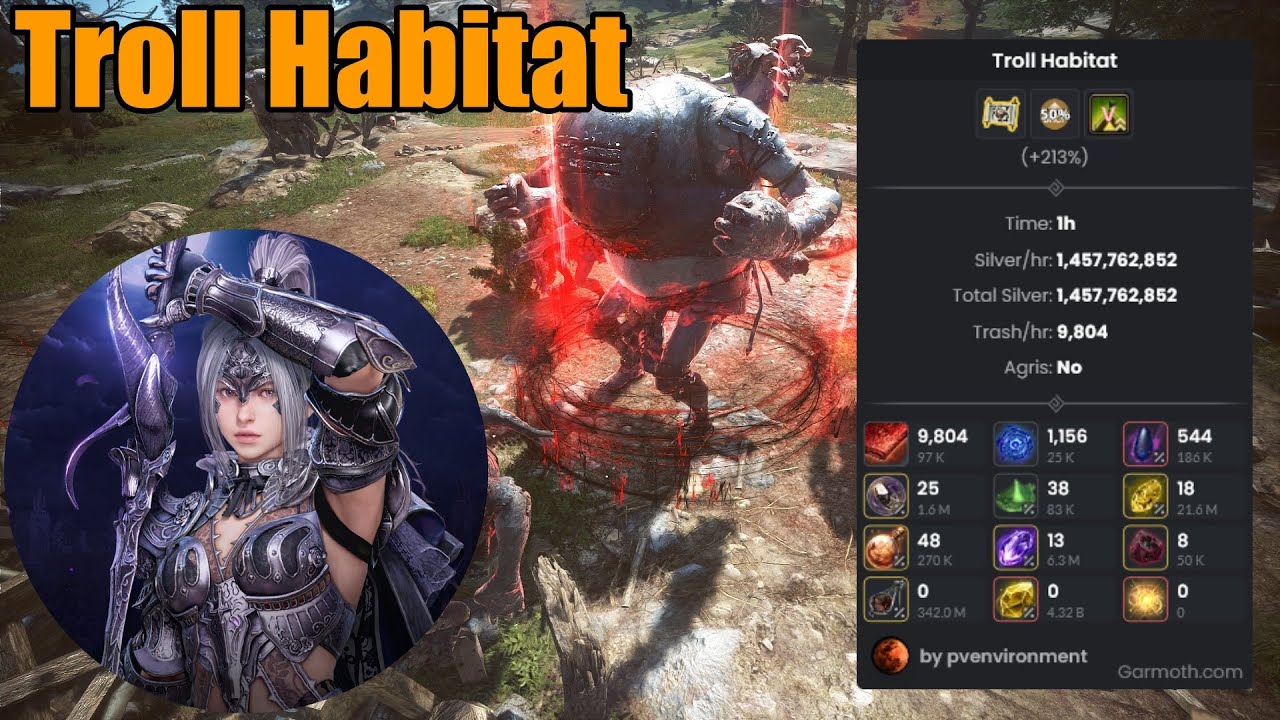 Black Desert | Troll Habitat | Darkknight Awakening | 9804 Trash 1.457 ...