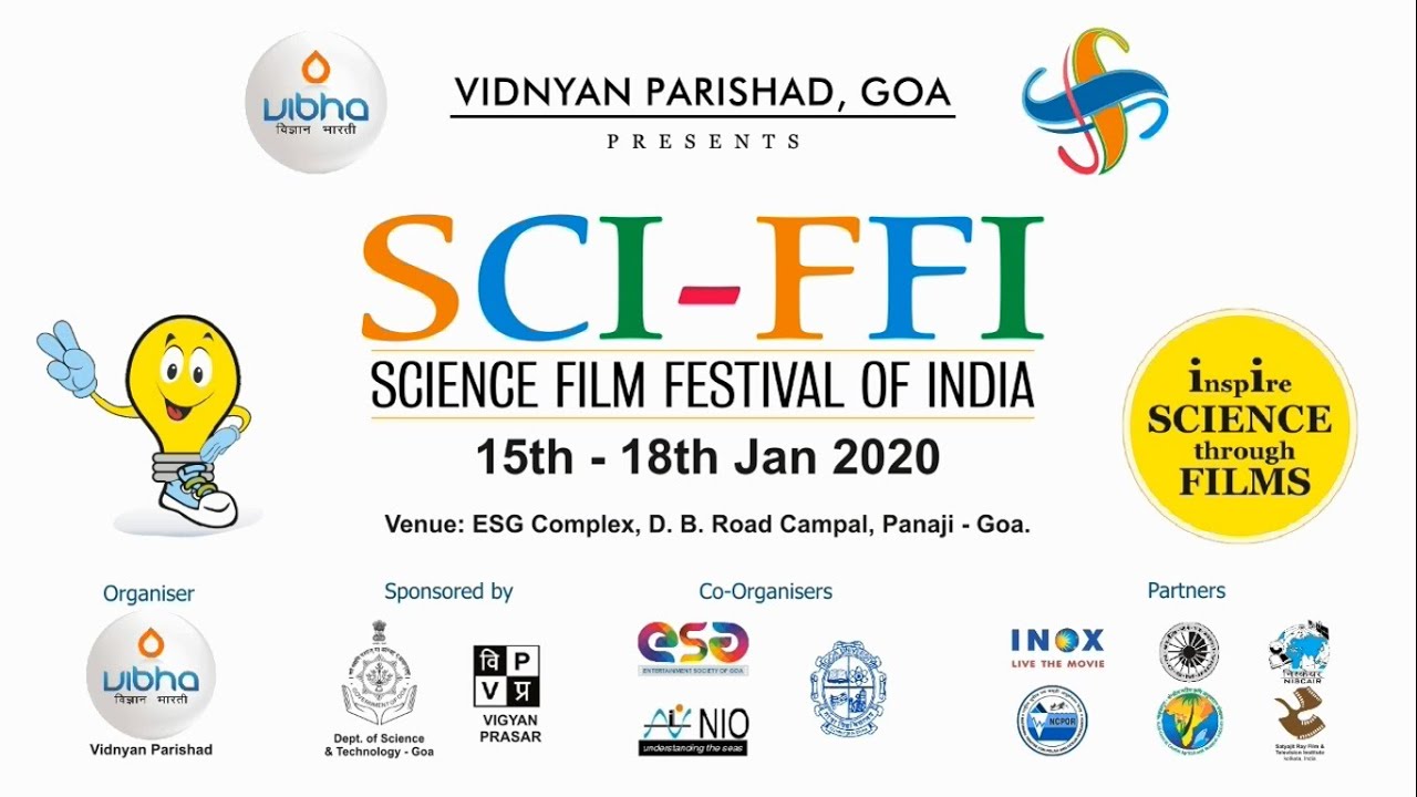 Science Film Festival of India (SCI-FFI) by Vidnyan Parishad, Goa - YouTube