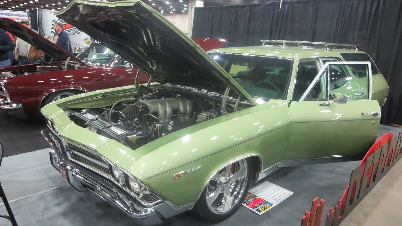 1969 Chevy Chevelle 502 Wagon At 2014 Detroit Autorama - YouTube