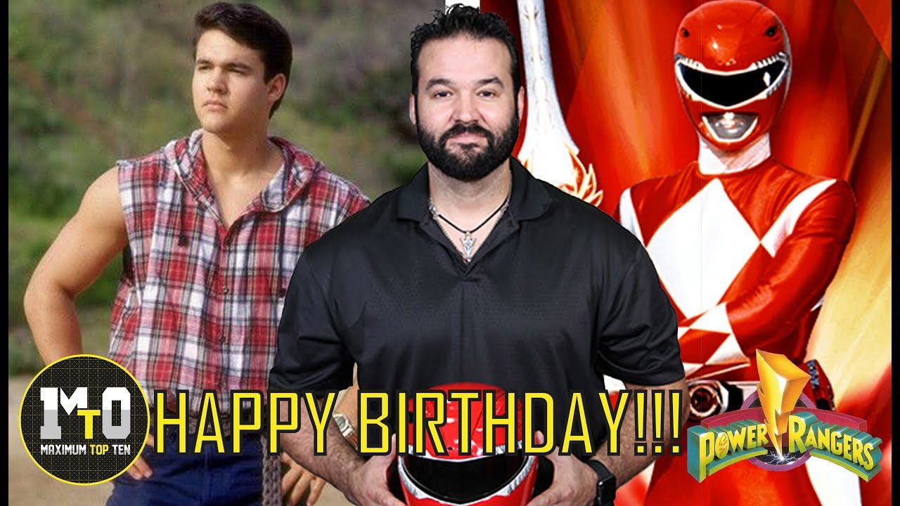 MMPR - JASON LEE SCOTT RED RANGER TRIBUTE ( HAPPY BIRTHDAY AUSTIN ST ...