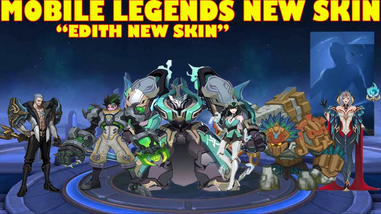 EDITH ELITE SKIN MOBILE LEGENDS NEW SKIN - YouTube