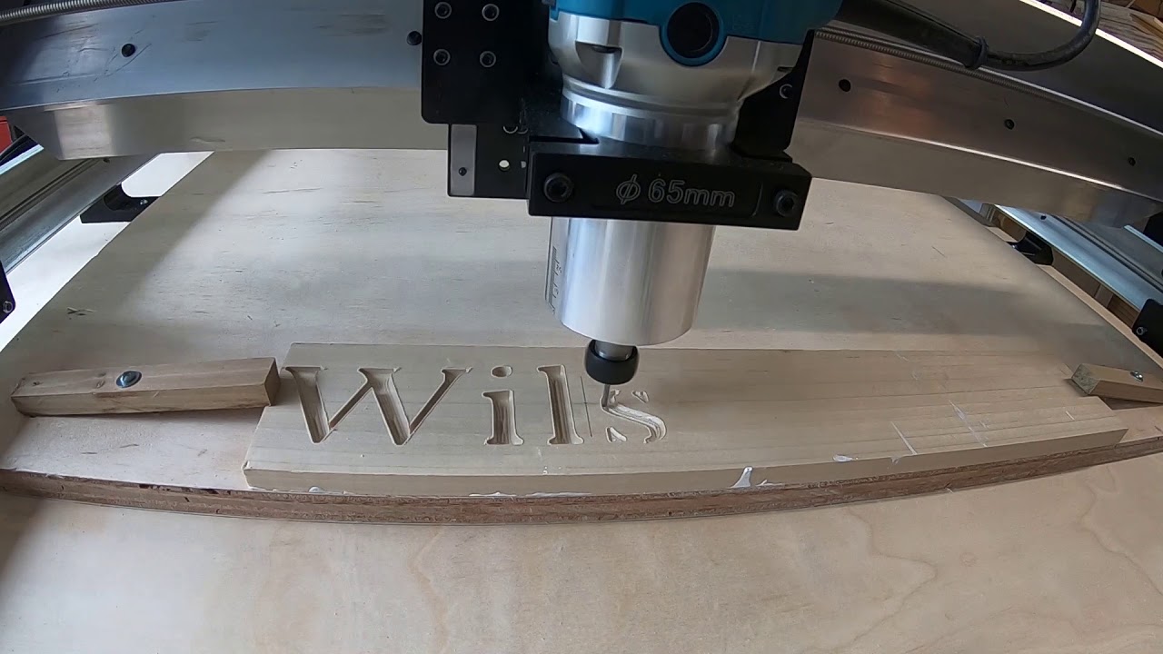My First CNC Project with the Sienci Labs Longmill 30x30 - YouTube