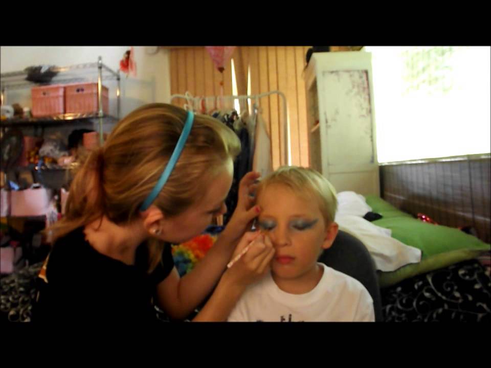 I DO MY BROTHER'S MAKEUP!!! - YouTube